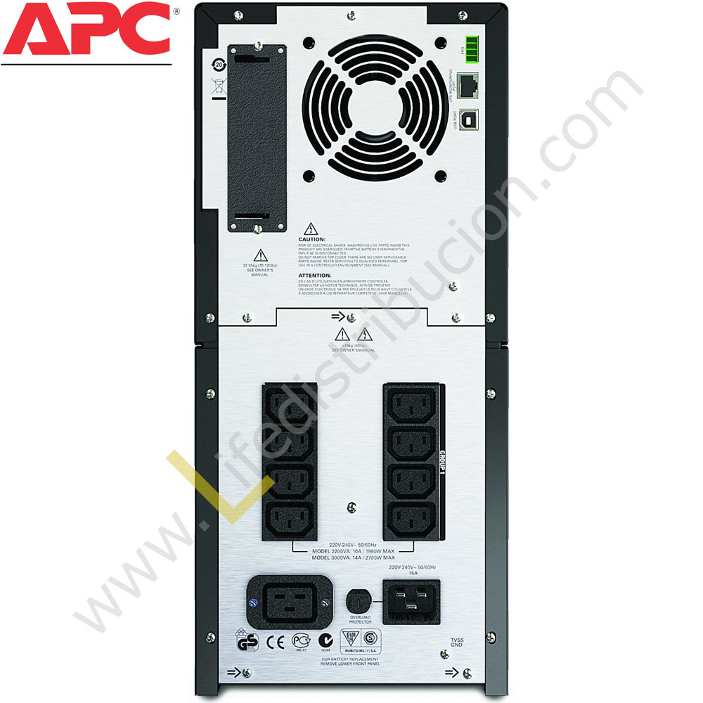 SMC3000I 3000VA SMC3000I LCD 230V | LIFE DISTRIBUCIÓN