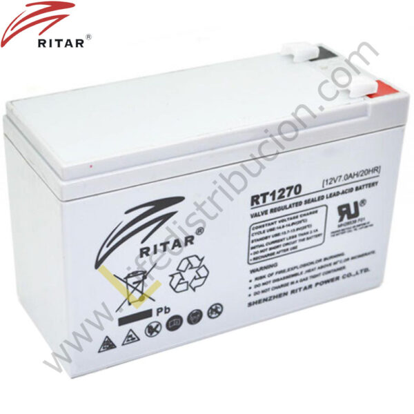 RT1270 BATERIA RECARGABLE | LIFE DISTRIBUCIÓN