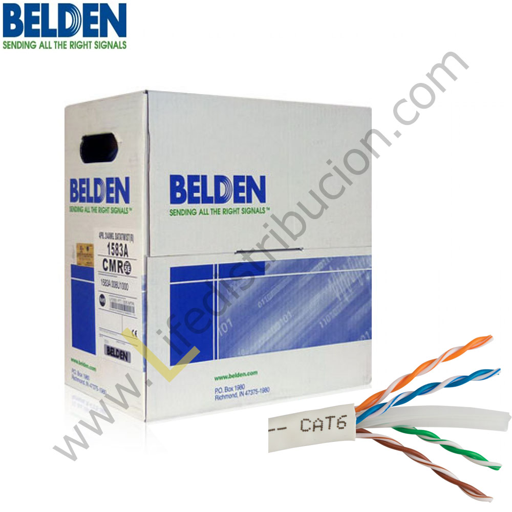 1711163-1 AMP CABLE UTP CAT. 7 LSZH (Rll 500mts) Blanco | LIFE DISTRIBUCIÓN