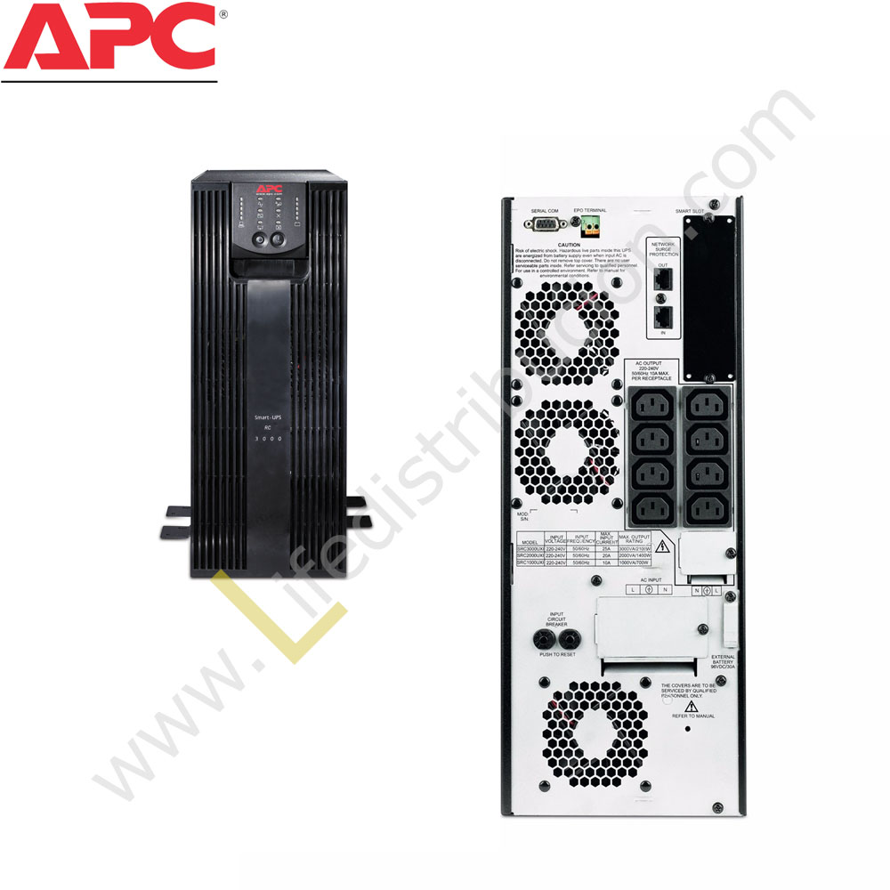SRC1000I SRC1000I 1000VA – APC SMART-UPS RC 1000VA 230V | LIFE DISTRIBUCIÓN